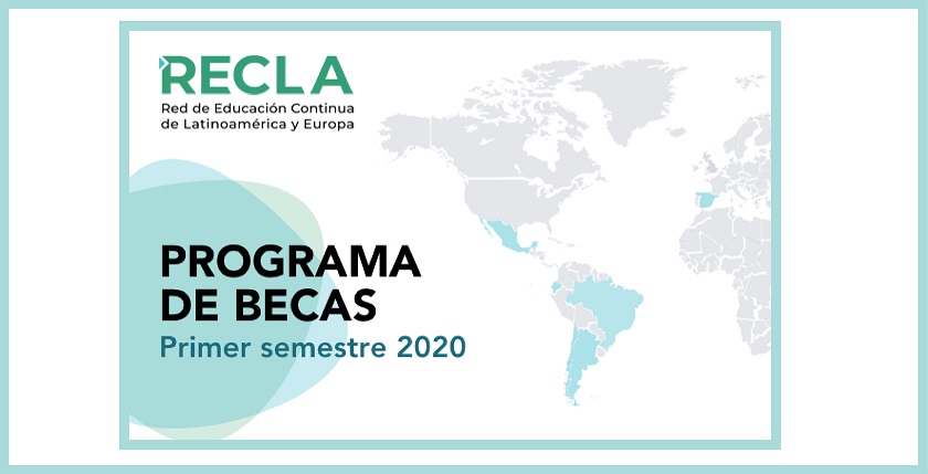 Access the RECLA scholarships and study with María Cano